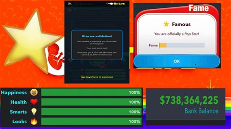 BITLIFE HOW TO BECOME FAMOUS BILLIONARE QUICK 2020 YouTube