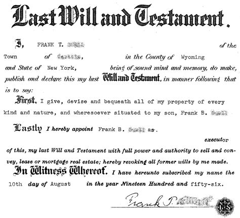 Short Will Dick S Genealogy History Corner