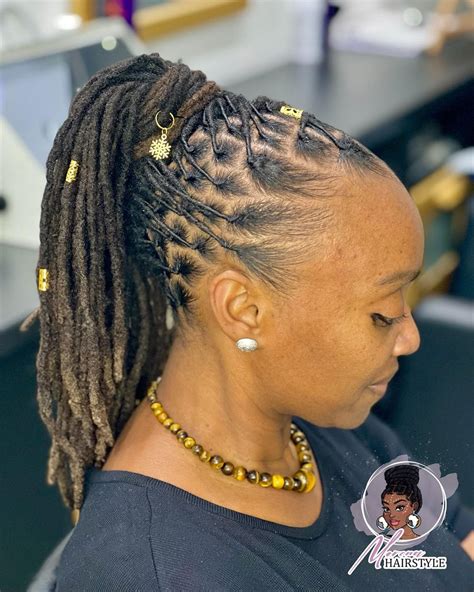 15 Gorgeous Ways To Style Small Locs Naturallycurly