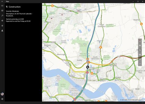 microsoft s windows maps app will now relay traffic information to you windows central