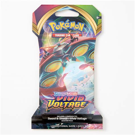 Pokemon™ Sword And Shield Vivid Voltage Booster Pack Blind Bag 10 Pack