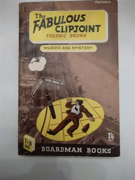 Boardman Books The Fabulous Clipjoint By Fredric Brown No 69 Paperback