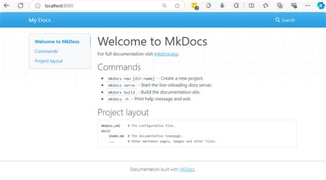 Workshop Mkdocs On Github Page Containerize Technology