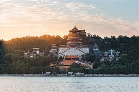 北京颐和园万寿山 花瓣网
