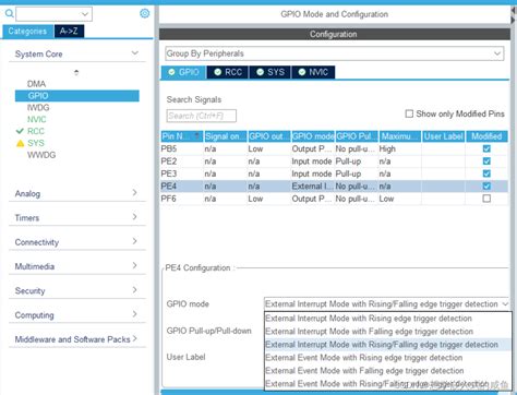 Stm32cube Extistm32cube Exti Csdn博客