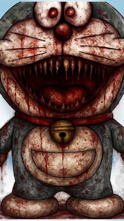 Horror Version Of The Doraemon Characters Ai Scary Doraemon Youtube