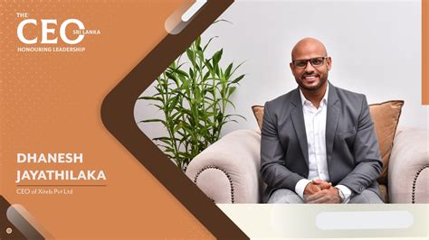 Shashika R Ilanco On Linkedin Ceo Tv An Interview With Dhanesh Jayathilaka