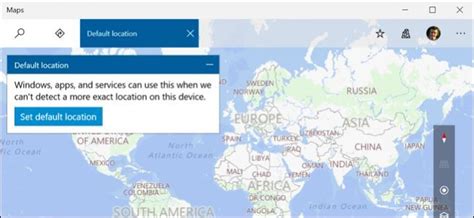 How To Set Your Default Location For Windows 10 Apps