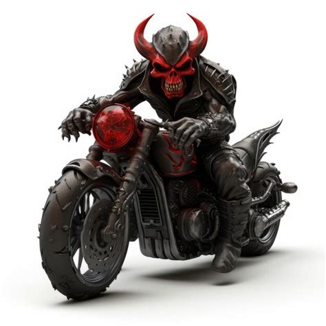 25 000 Demon Motorcycle 3d Model Pictures