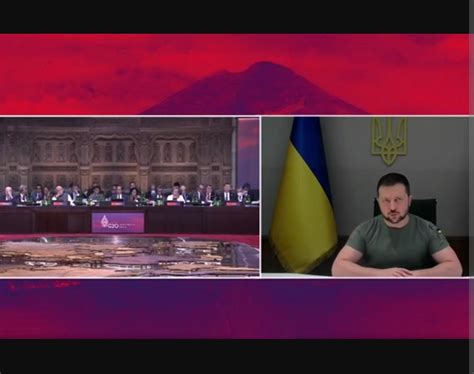 Зал аплодував стоячи Зеленський потужно звернувся до учасників саміту G20 “Час закінчити