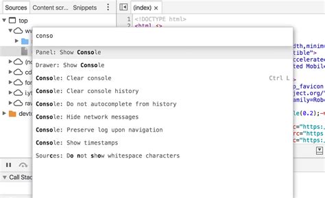 devtools digest 새로운 명령 메뉴로 더욱 강력한 기능 사용하기 blog chrome for developers
