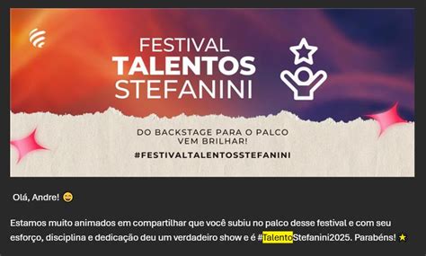 Stefanini Talentosstefanini Reconhecimento Orgulhodefazerparte