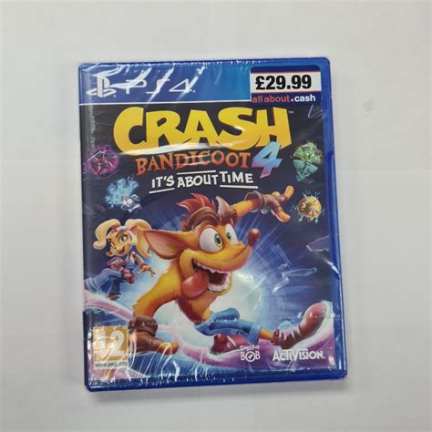 Crash Bandicoot It S About Time PlayStation All About Cash Reading Maidenhead