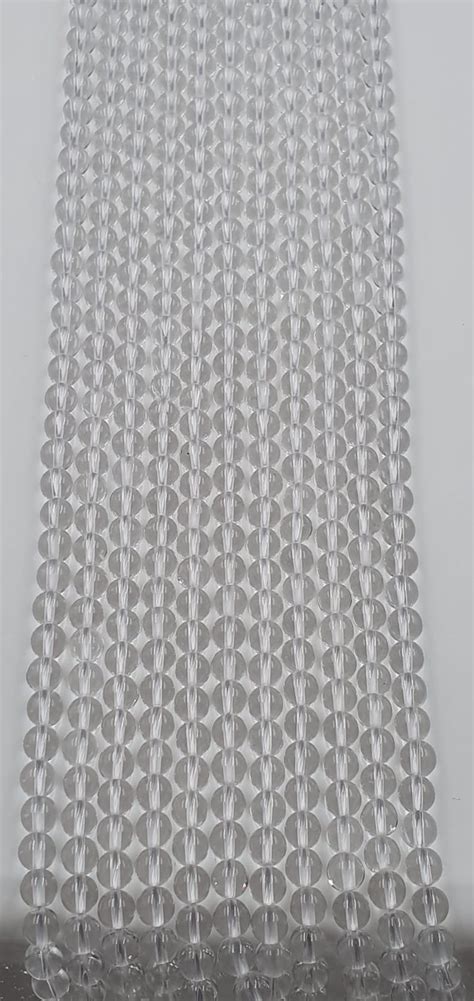 Cuarzo Cristal 6mmmg 0534 Herrajes Y Bisutería Mg