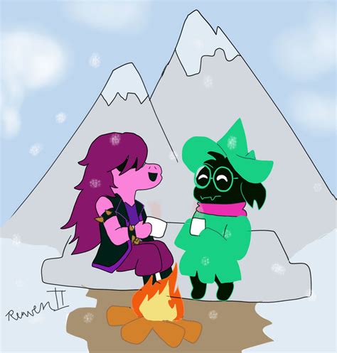 342658 Safe Artistreuventhesecond Ralsei Deltarune Susie