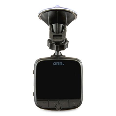 Onn 1080p Hd Black Car Dash Cam 24 Lcd Screen 110 Degree Vision