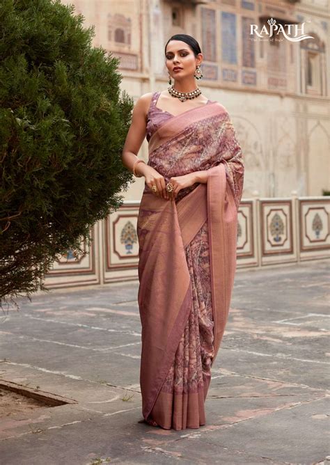 Rajpath Kavisha Silk With Weaving Design Party Wear Look Saree