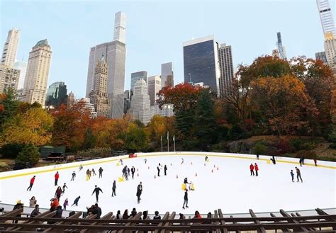 Wollman Ice Rink Reopens For The Holiday Season In Central Park