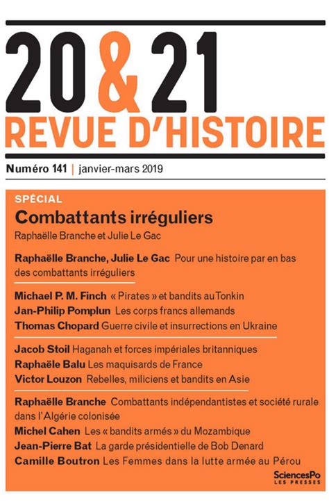 Raphaëlle Branche Julie Le Gac Et Al Combattants Irréguliers 20