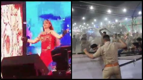 Video Crowd Goes Berserk After Seeing Russian Dancer In Ups Jhansi