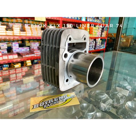 Jual CYLINDER BLOK KLX 150 LINER LUAR 69 72 74MM BOYRENK Shopee