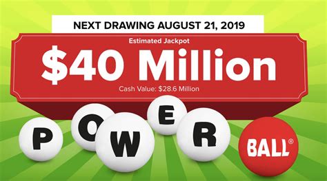 Powerball Lottery Did You Win Wednesdays 40m Powerball Drawing