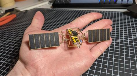 Peter M Ller S Smolsat Is A Tiny Communications Satellite Sculpture