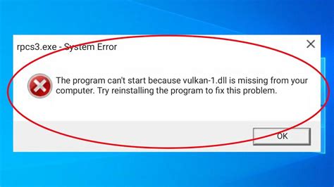Vulkan 1dll Not Found Error Causes And Solutions In Windows Vulkan 1dll Not Found Error Causes And Solutions In Windows