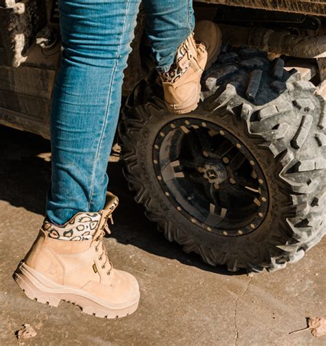 The Best Womens Work Boots Steel Blue Womens Safety Boots