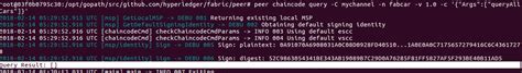Hyperledger Fabric Couchdb Is Not Updated When Invoke Query Is