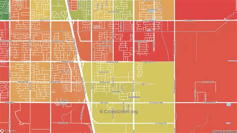 The Safest And Most Dangerous Places In Greenfield Bakersfield Ca