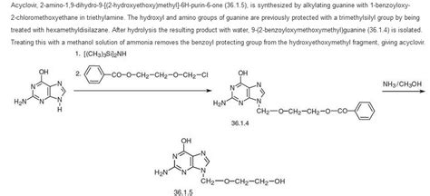 Mécanisme De Synthèse De Laciclovir