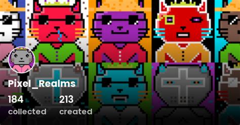 Pixel Realms Profile Opensea