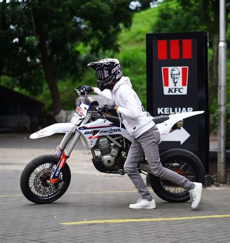 Decal Klx Gordon Full Body Decal Supermoto Lazada Indonesia