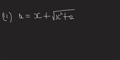 Hyperbolic Substitution Hyperbolic Functions Can Be Used Instead Of