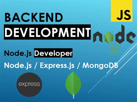 node node js express js mongodb node js developer backend