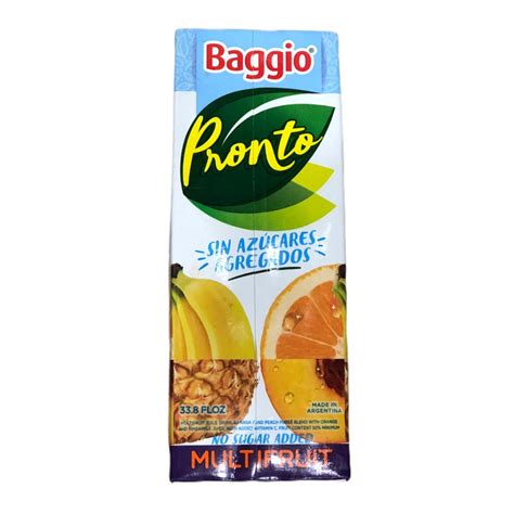 Baggio Multifruta 8 X 1000 Cc Distribuidora Aligol