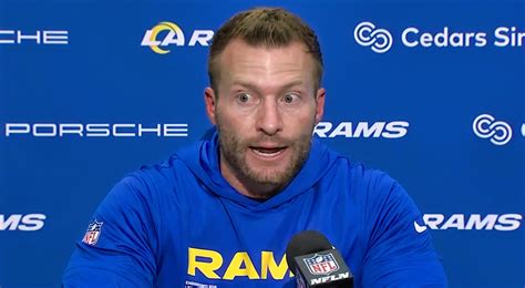 Sean Mcvay Was Pissed Off After Being Asked About Puka Nacuas Deleted Tweet During Press
