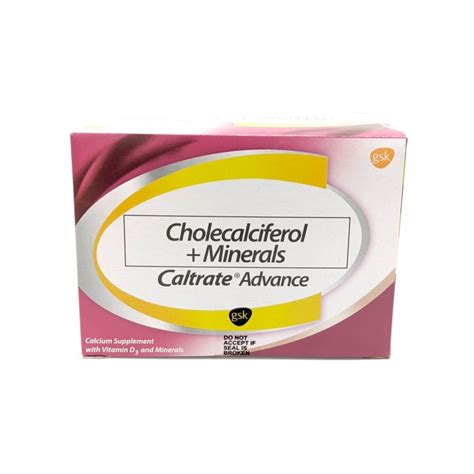 Caltrate Advance Tab 100s Lazada Ph