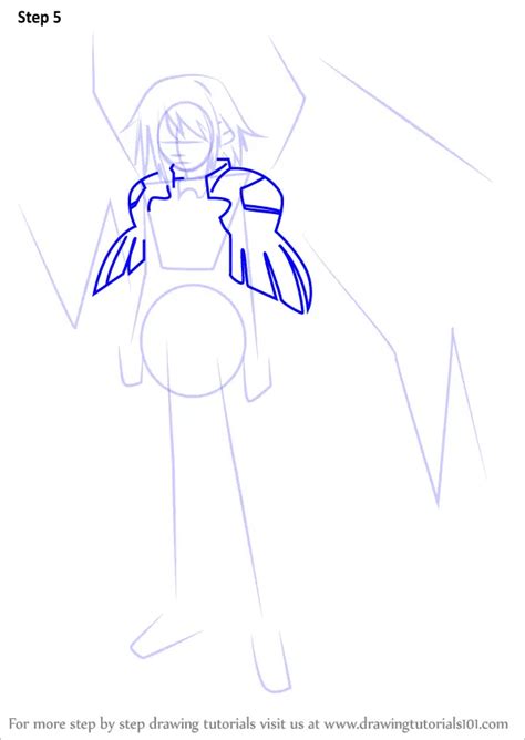 How To Draw Ikaros From Sora No Otoshimono Sora No Otoshimono Step By