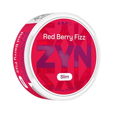 Köp Zyn Red Berry Fizz Slim S3 Från 1490krst