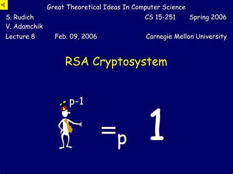 PPT RSA Cryptosystem PowerPoint Presentation Free Download ID 9109402