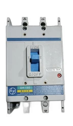 L T Mccb Dh160 3 Pole Rated Current 160A At 4000 In Mumbai ID