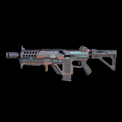 Volt Smg For Blender 3d Model By 3dliquad