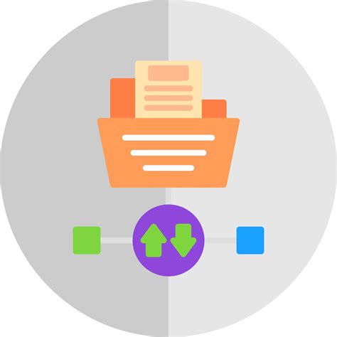 File Transfer Protocol Vector Icon Design 21171345 Vector Art At Vecteezy