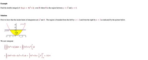 Intuitively Why Is The Double Integral Also The Area Under The Curve