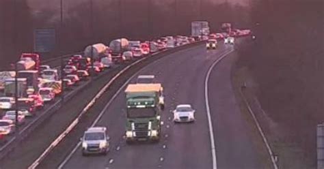 M4 Crash Causes Hour Long Delays Wales Online