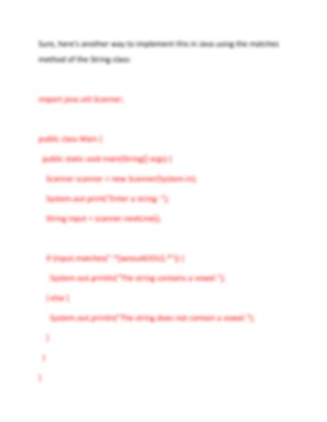 Solution Mastering Java String Manipulation Checking For Vowels In A String A Stanford