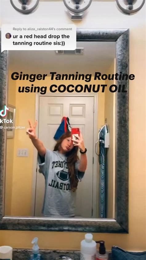 Ginger Tanning Routine How To Tan As A Ginger Tanning Tip Redhead